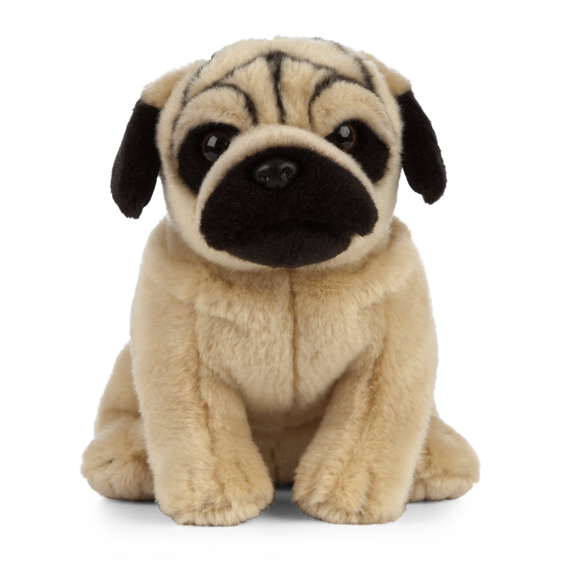 Pug Plush Dog | Living Nature | Plushie – Little Paws Plushies